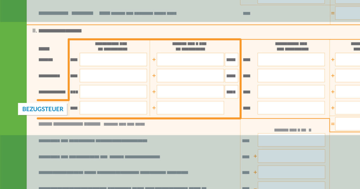 Bezugsteuer: Die Unbekannte im MwSt.-Formular erklärt