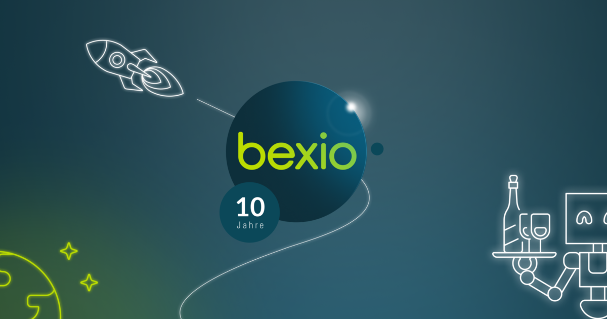 bexio wird 10 und feiert mit Ihnen